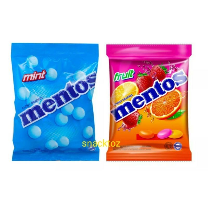 Mentos Mint Candy/Fruit per pack | Shopee Philippines