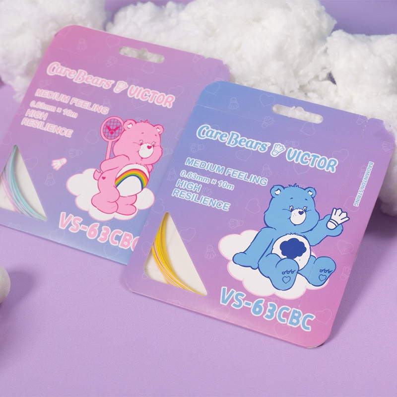 VICTOR x CAREBEARS VS-63 CBC Best Badminton String From COLLECTION ...