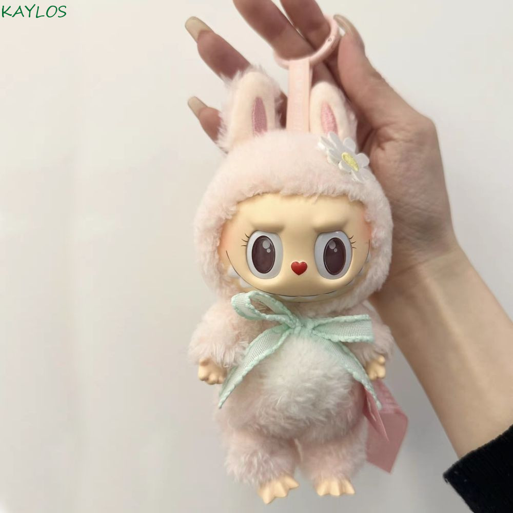 KAYLOS Labubu Doll Figurine, Cartoon Stuffed Toys Mokoko Plush Dolls ...