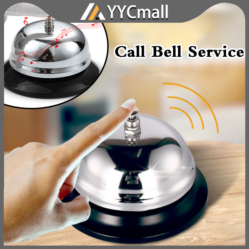 Stainless Service Bell Restaurant Call Bell Hotel Counter Reception ...