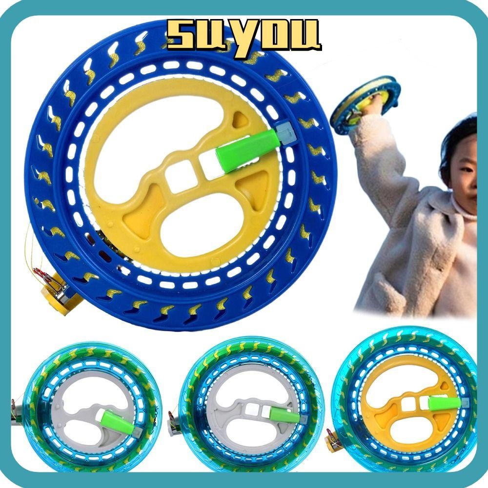 SUYO Kite Reel, with 1312Feet Line Come with Lock Winder Fire Wheel ...