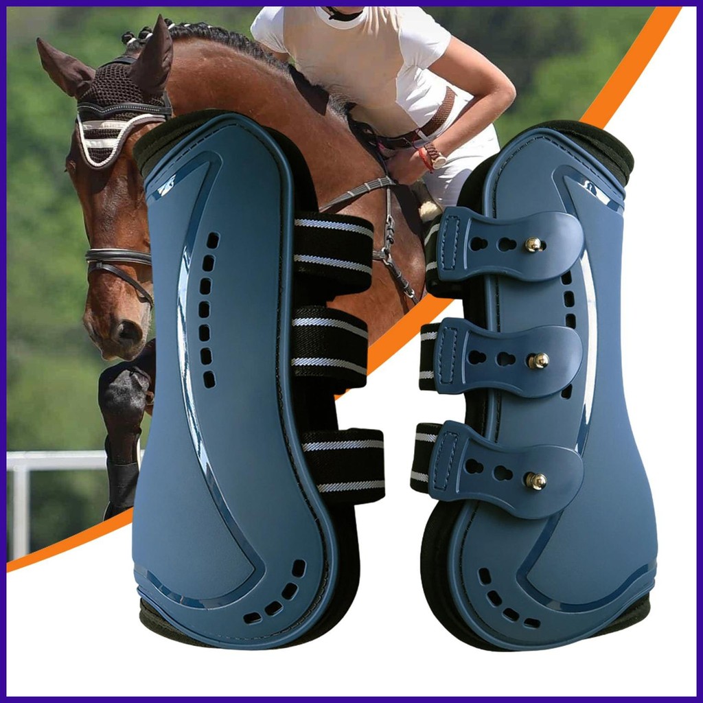 Jumping Boots for Horses Horse Leg Protectors Front Boots Breathable ...