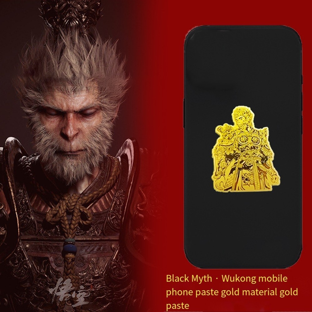 Black Myth Wukong Sticker Eye-Catching Color High-Quality Material Long ...