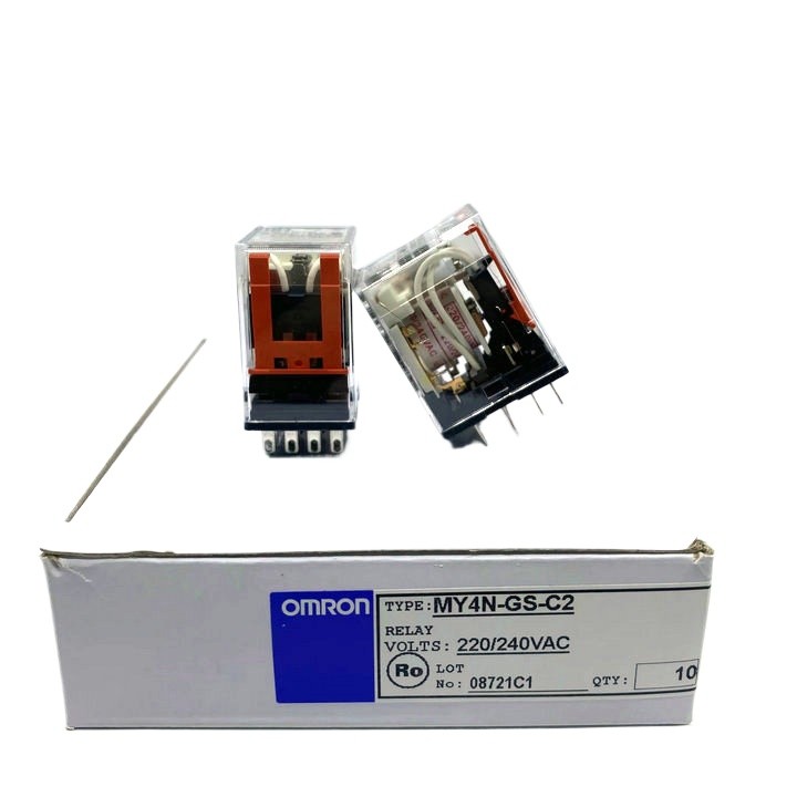 Original genuine goods new Omron MY2N-GS-C2 small relay MY4N-GS-C2 ...