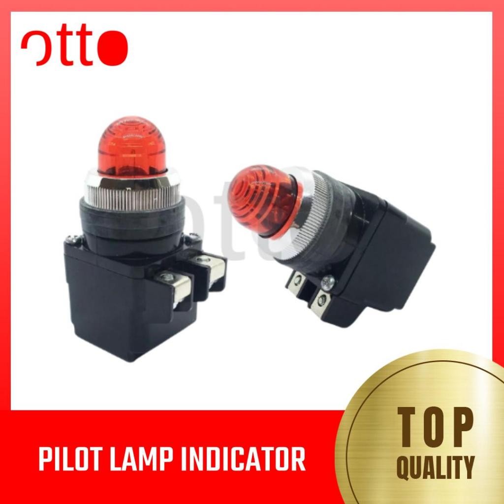 Pilot Lamp Transformer Indicator Red Tend 6.3V 0.15A 25mm | Shopee ...