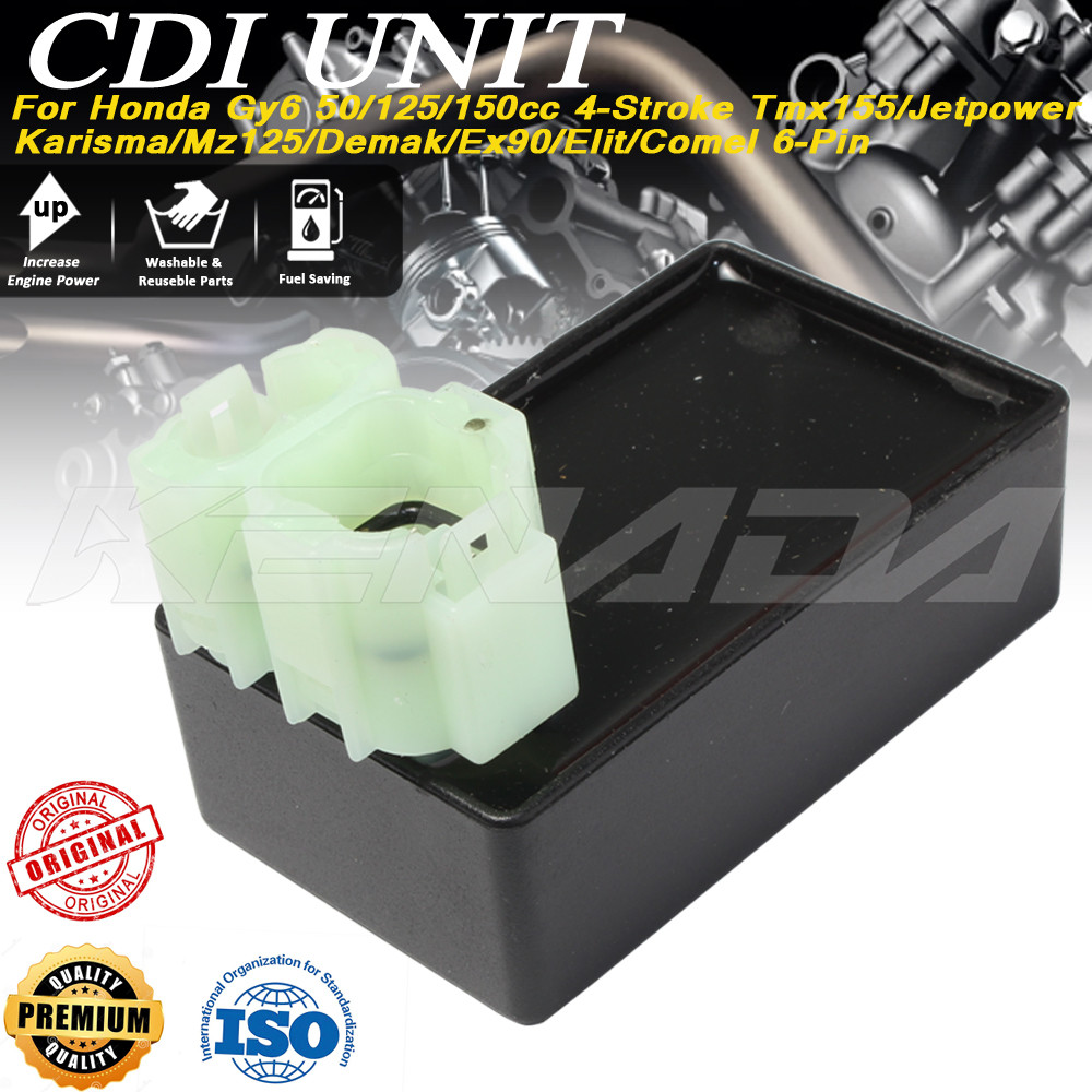 GY6 6-Pin CDI AC type for RUSI MOTORSTAR TMX 155 Motorcycle | Shopee ...