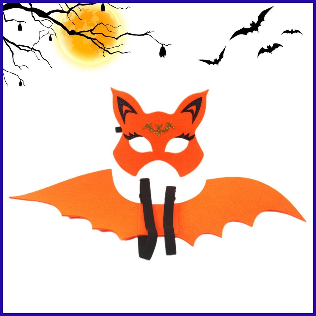 Halloween Bat Wings For Kids Halloween Bat Wings Cute Bat Eye Masque ...
