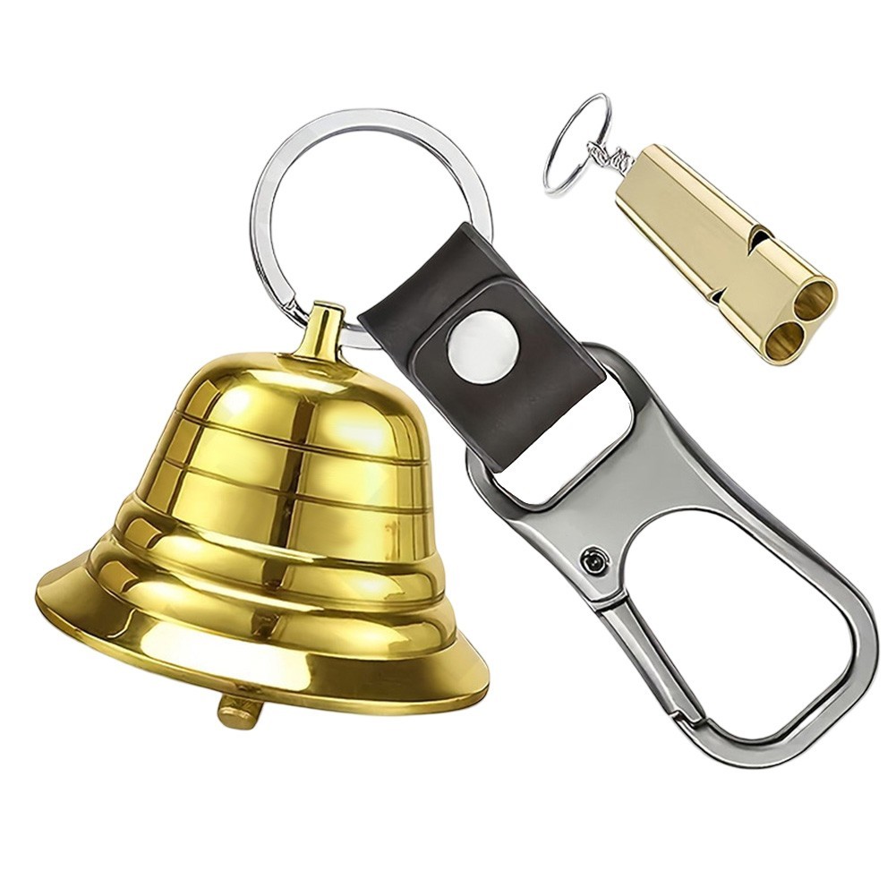 Bear Bell With Whistle Elegant Appearance High-pitched Sound 120 ...