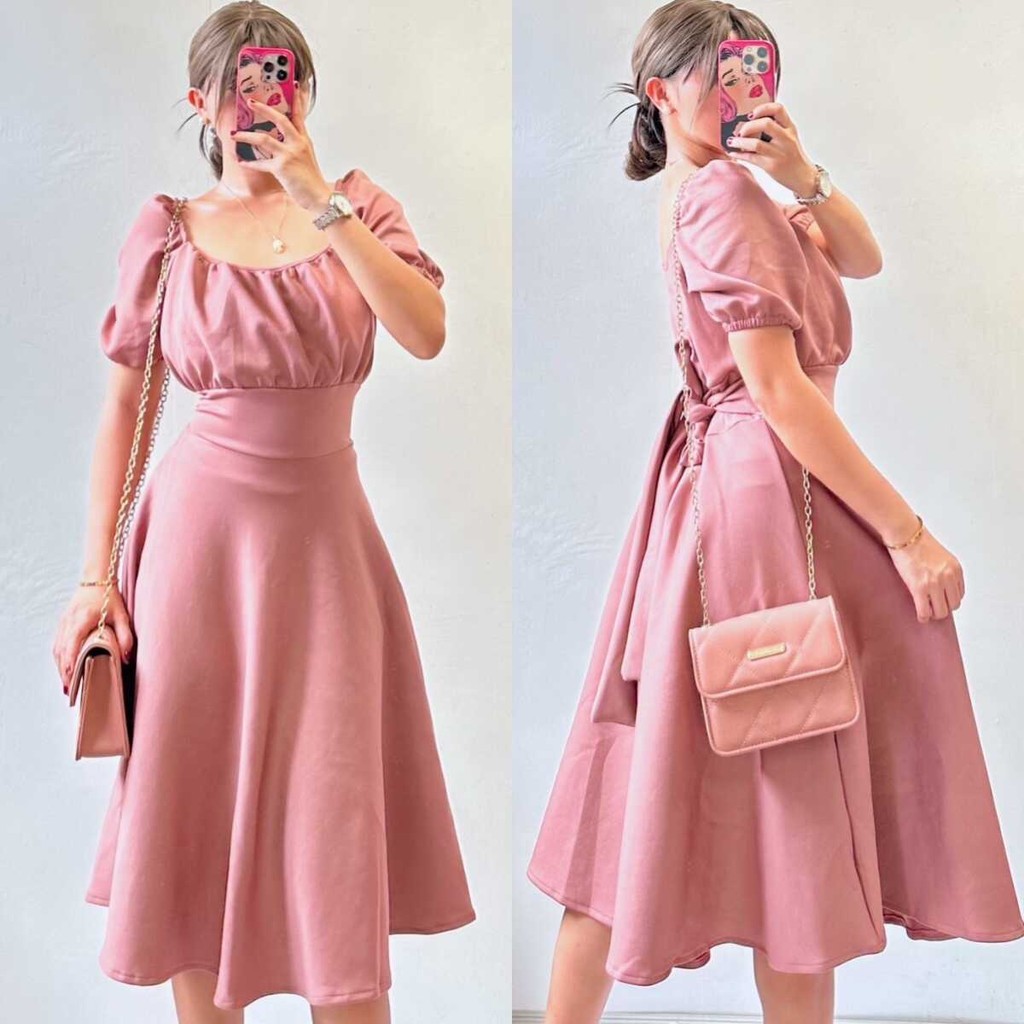 Sunny&Co Selena women's fashionable dignified and elegant dress two way ...