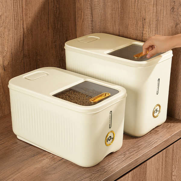 rice dispenser 25 kg rice dispenser 5kg Rice bucket household insect ...