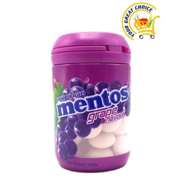Mentos Mix Grape Cocktail Bottle 120g | Shopee Philippines