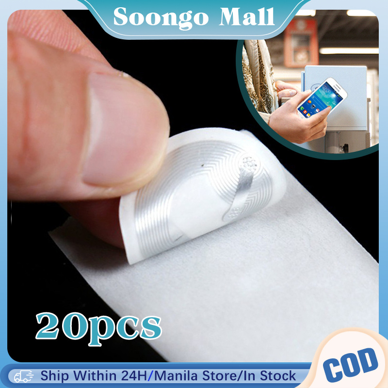 【2024】20Pcs NFC Tag Sticker High Frequency RFID Electronic Label 213 ...