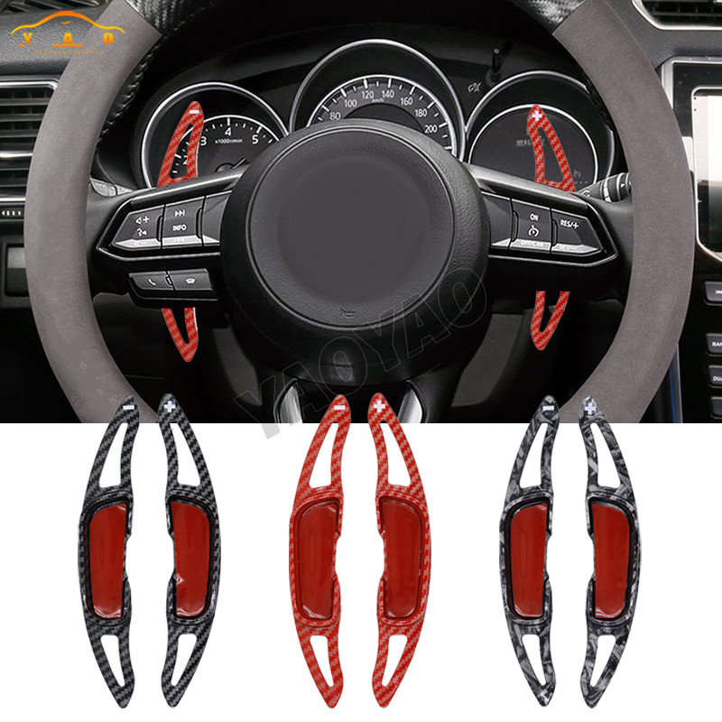 Paddle Shifter For Mazda 3 6 CX-4 CX5 2016 2017 2018 & Atenza Axela 2014-2018 Steering Wheel ...