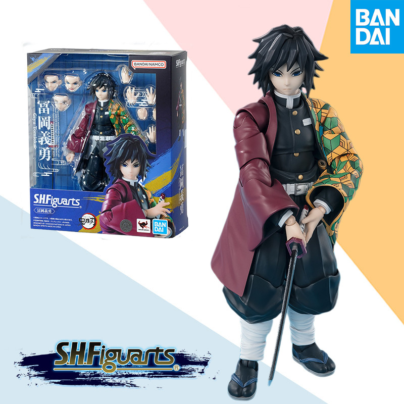 Bandai SHF S.H.Figurats Demon Slayer Giyu Tomioka original box full ...