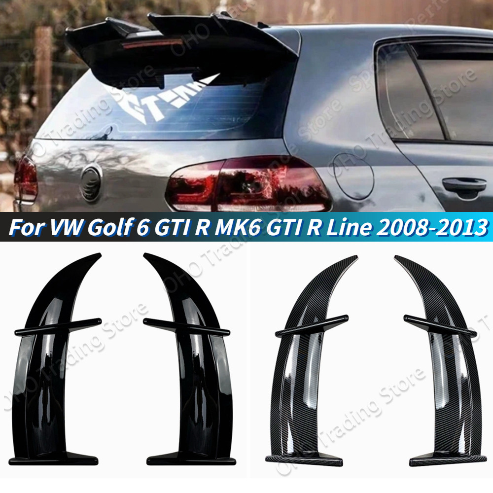 Rear Roof Spoiler Wings AK Style Tail Wing Trunk Spoiler Body Kits For ...