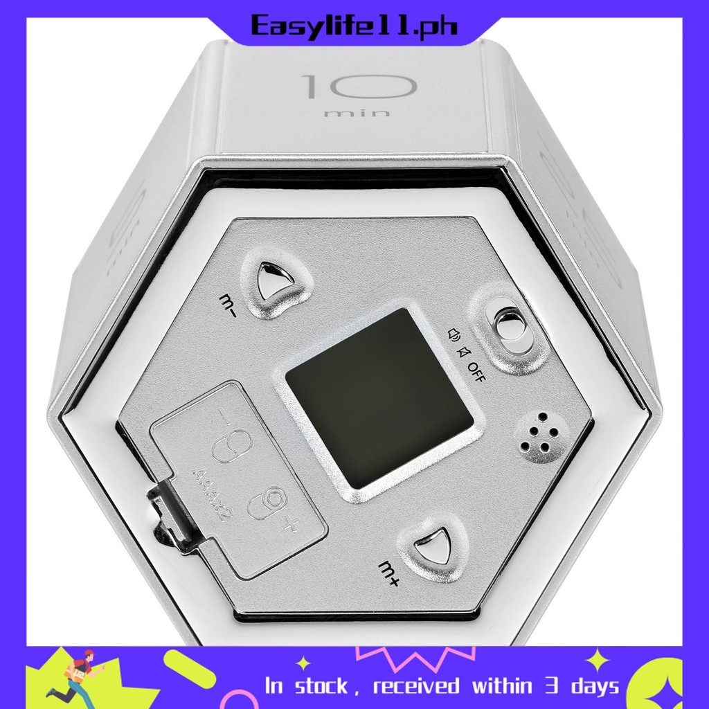 Pomodoro Timer 1 5 10 25 30 60min And Custom Countdown Flip Focus Timer Hexagon Rotation Timer