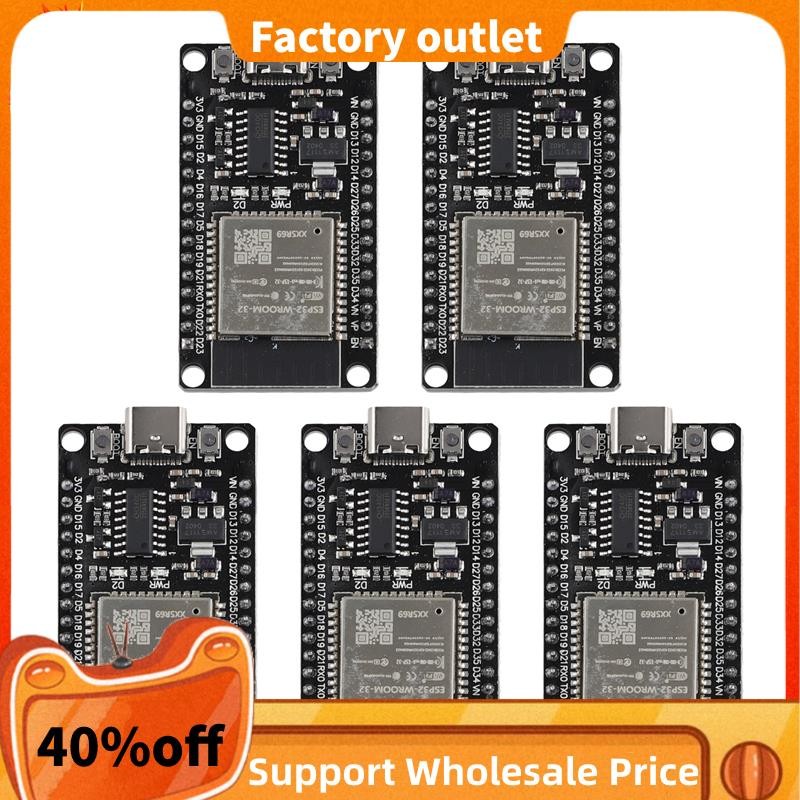 In Stock 5 PCS ESP32 WROOM-32 Development Board Ultra-Low Power ...