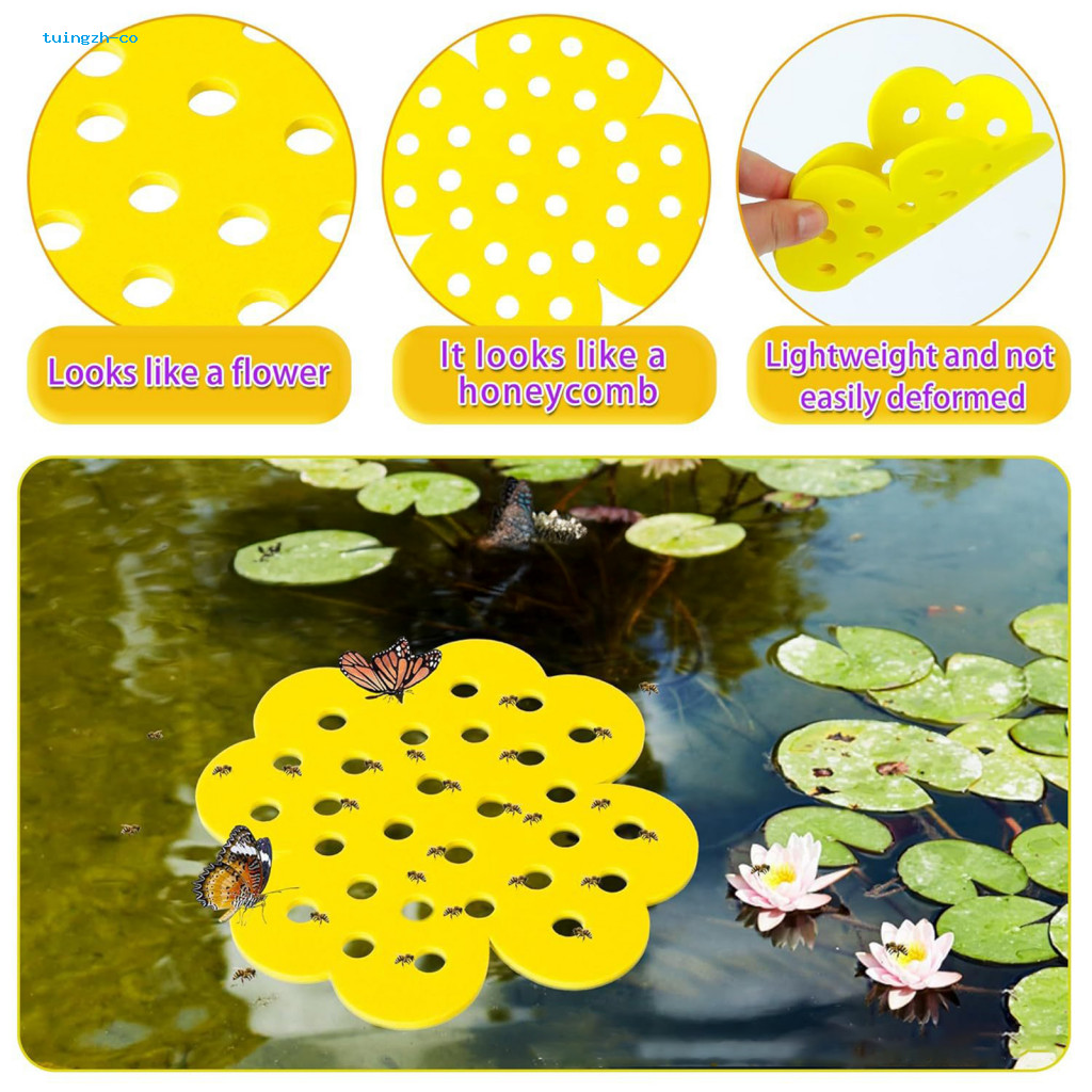 tuingzh Eva Foam Bee Station Bee Drinking Water Station Outdoor Garden ...