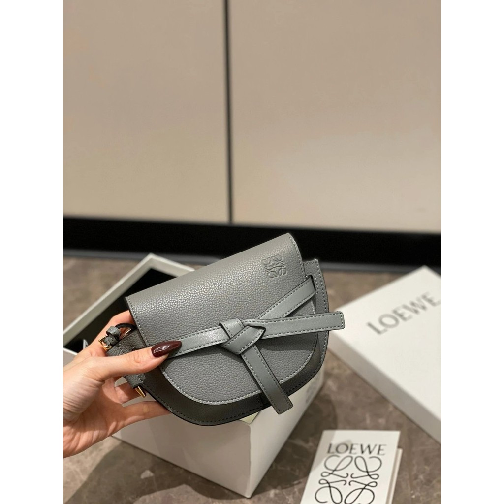 Loewe Loewe Classic Loewe Leather Mini Saddle Bag Shoulder Messenger ...