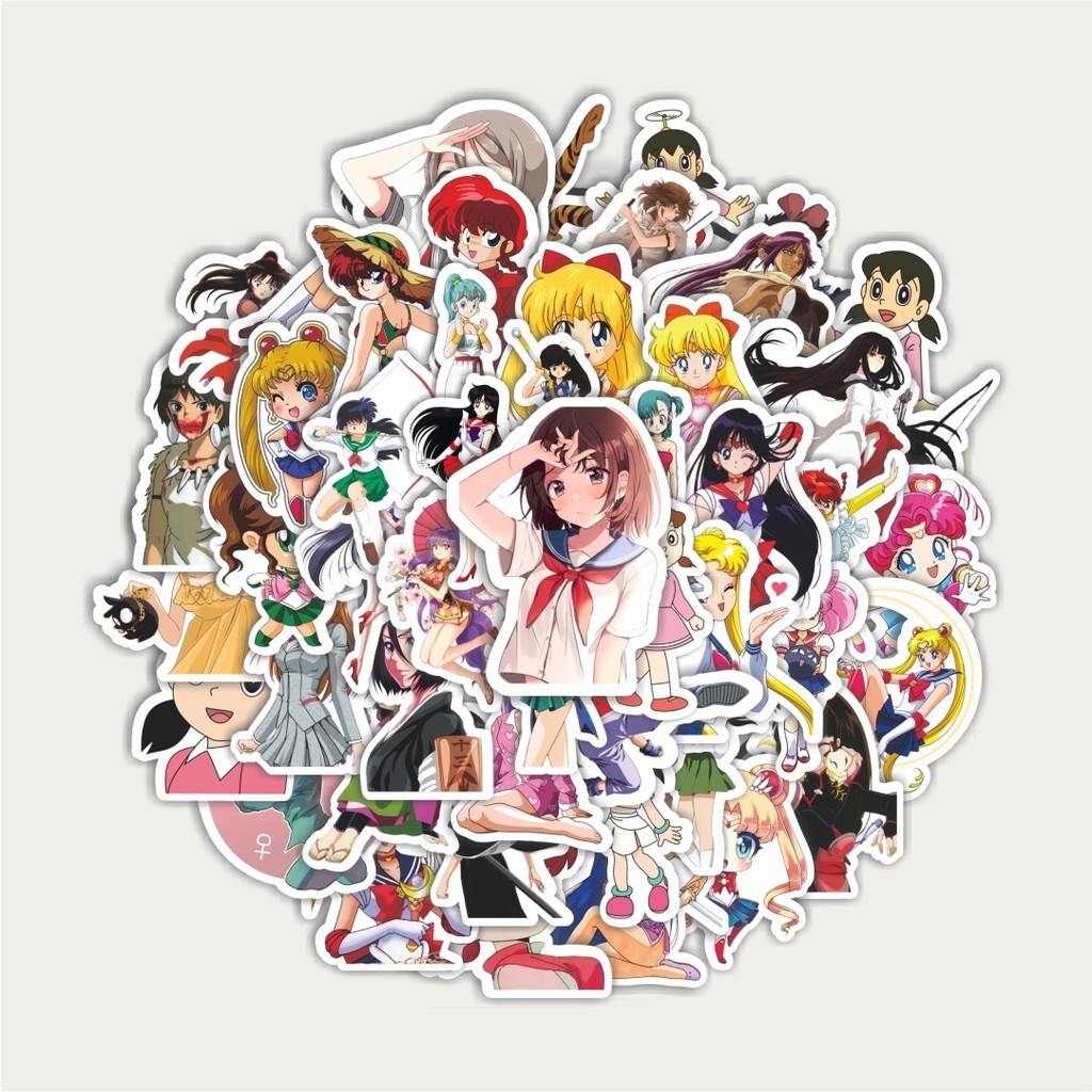 Sticker Pack Random Anime Stickers | TUMBLR Sticker | HELMET SUITcase ...