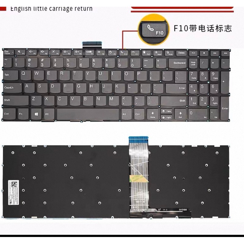 Lenovo Ideapad 3-15ITL6 82H8 Laptop Keyboard | Shopee Philippines