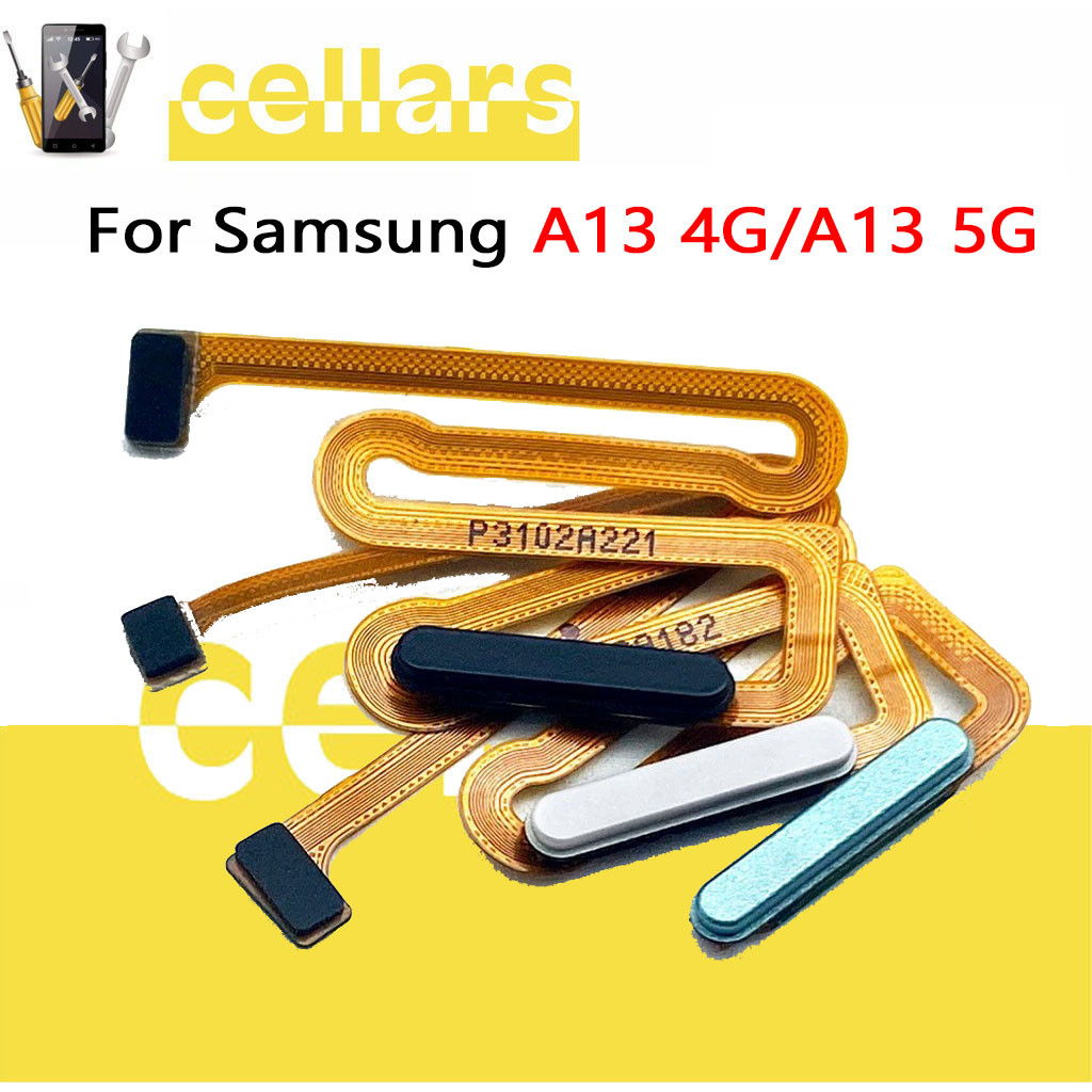 For Samsung A13 4G A135F / A13 5G A136B Fingerprint Sensor Flex With ...