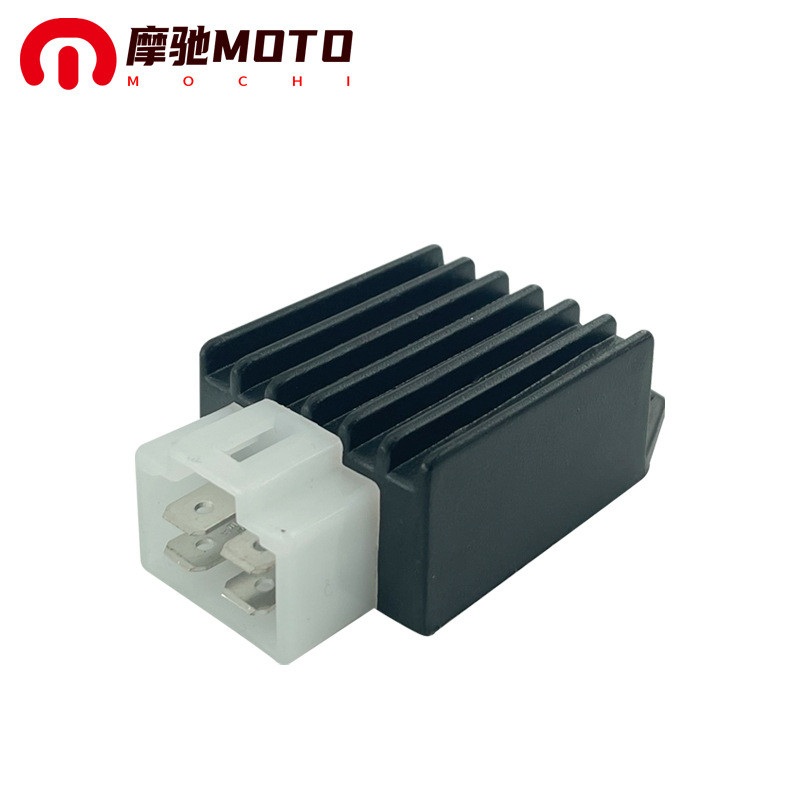 Motorcycle Curved Beam Car 4-Wire Silicon Rectifier 12V Voltage ...