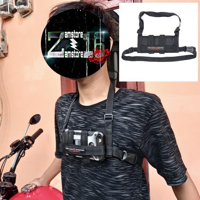 BEST Chest Belt HP holder cellphone strap Chest cellphone video bag ...