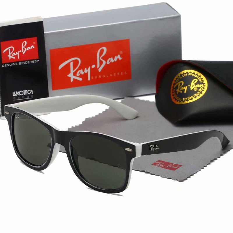 2025 Ray-ban luxury Wayfarer sunglasses for men and women, square frame ...