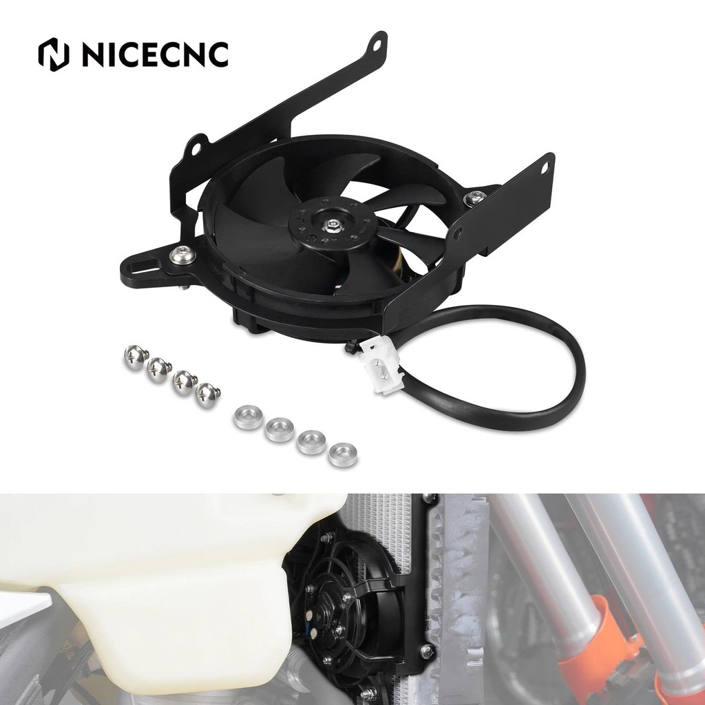 For KTM 2024 EXC 300 TBI Electric Radiator Cooling Fan Set EXC-F 350 SX ...