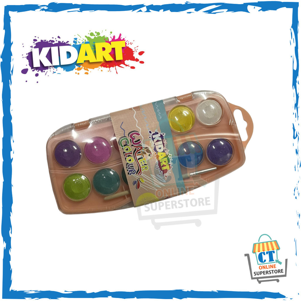 KidArt Watercolor 12 colors | Shopee Philippines