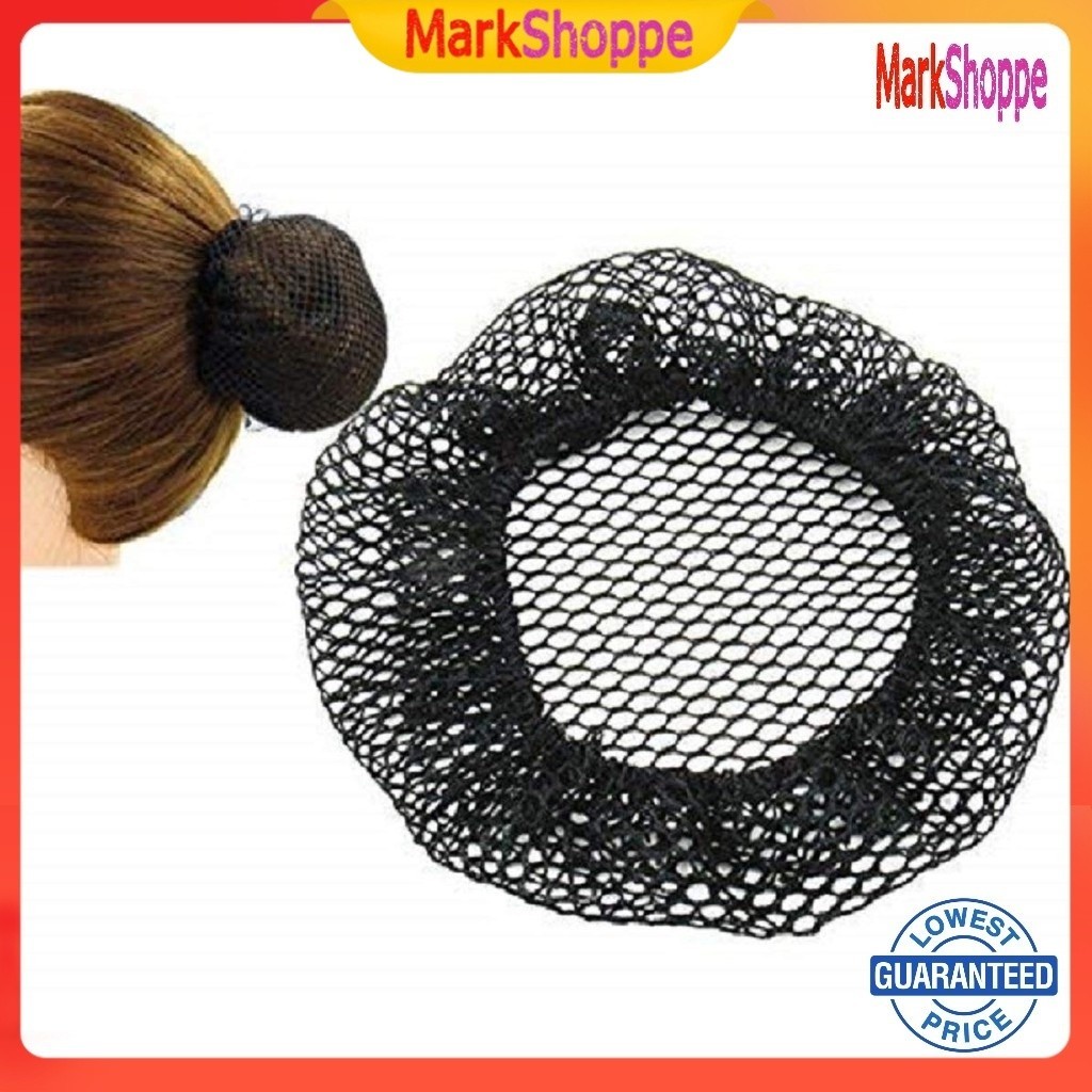Elastic Reusable Hair Bun Net Hairnet Small Hair Net | Shopee Philippines