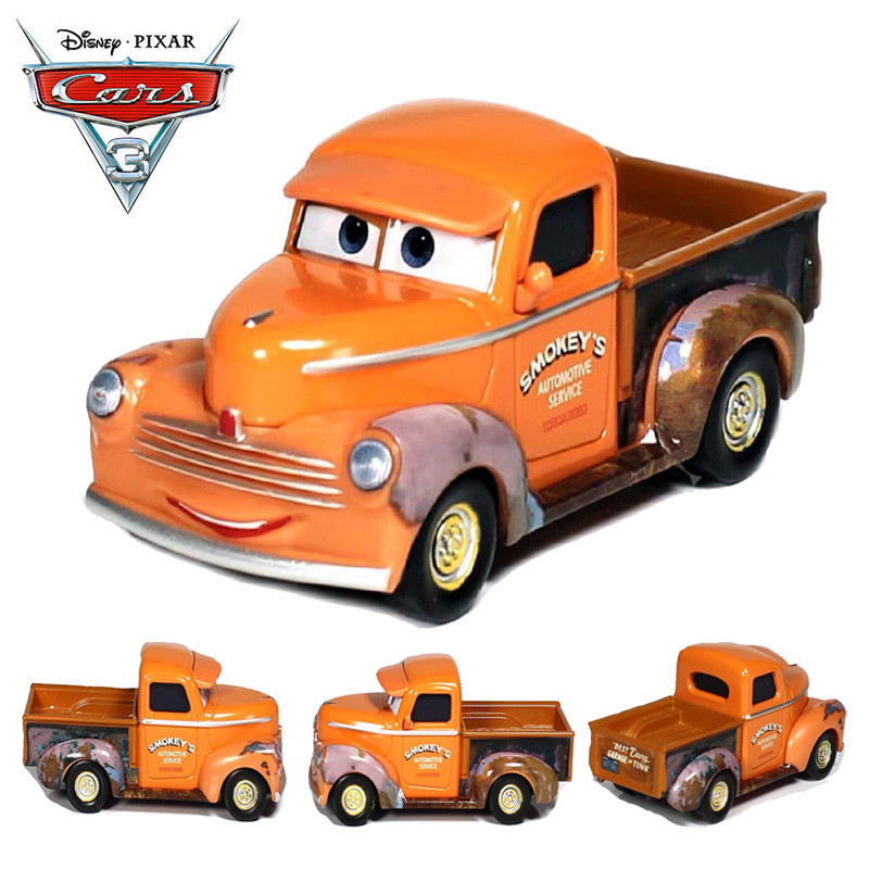 Pixar Cars 3 Toy Alloy Pickup Car Smokey's Automotive Service Cars Boys ...