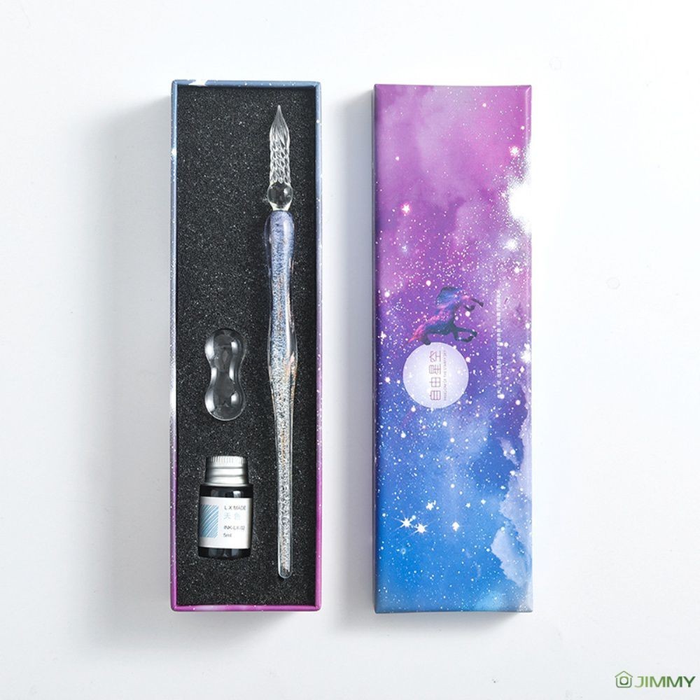 Luxury Glass Pen Set Calligraphy Unique Dip Pen Set Perfect Gift For ...