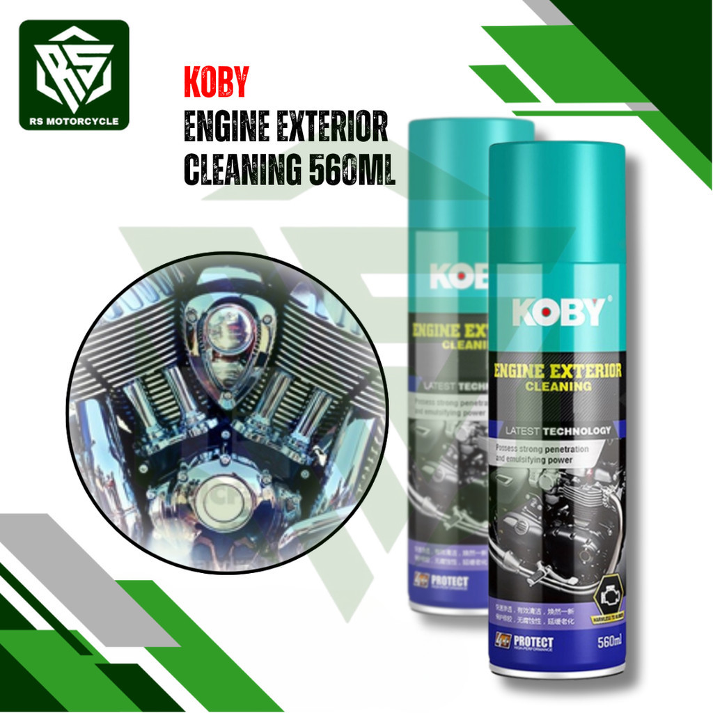 [RIDE SAFE] KOBY ENGINE EXTERIOR CLEANING 560ML SPRAY | Shopee Philippines