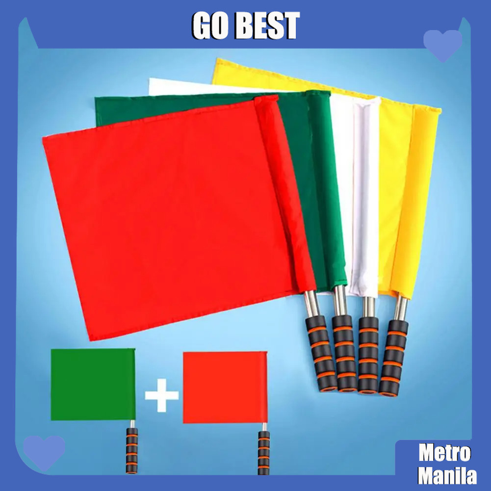 Ready Stock Referee Flag Command Flag Track Flag Competition Signal ...