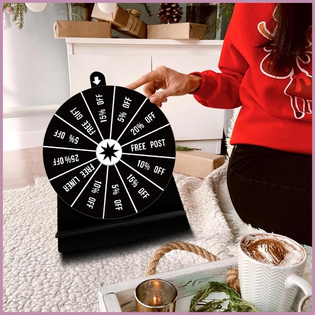 Spin the Wheel Game with Stand Versatile Wheel of Fortune Game Raffle ...