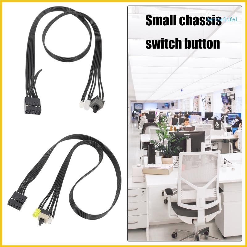 BTM Motherboards Power Switches Adapter Cable PC Chassis Front Panel ...