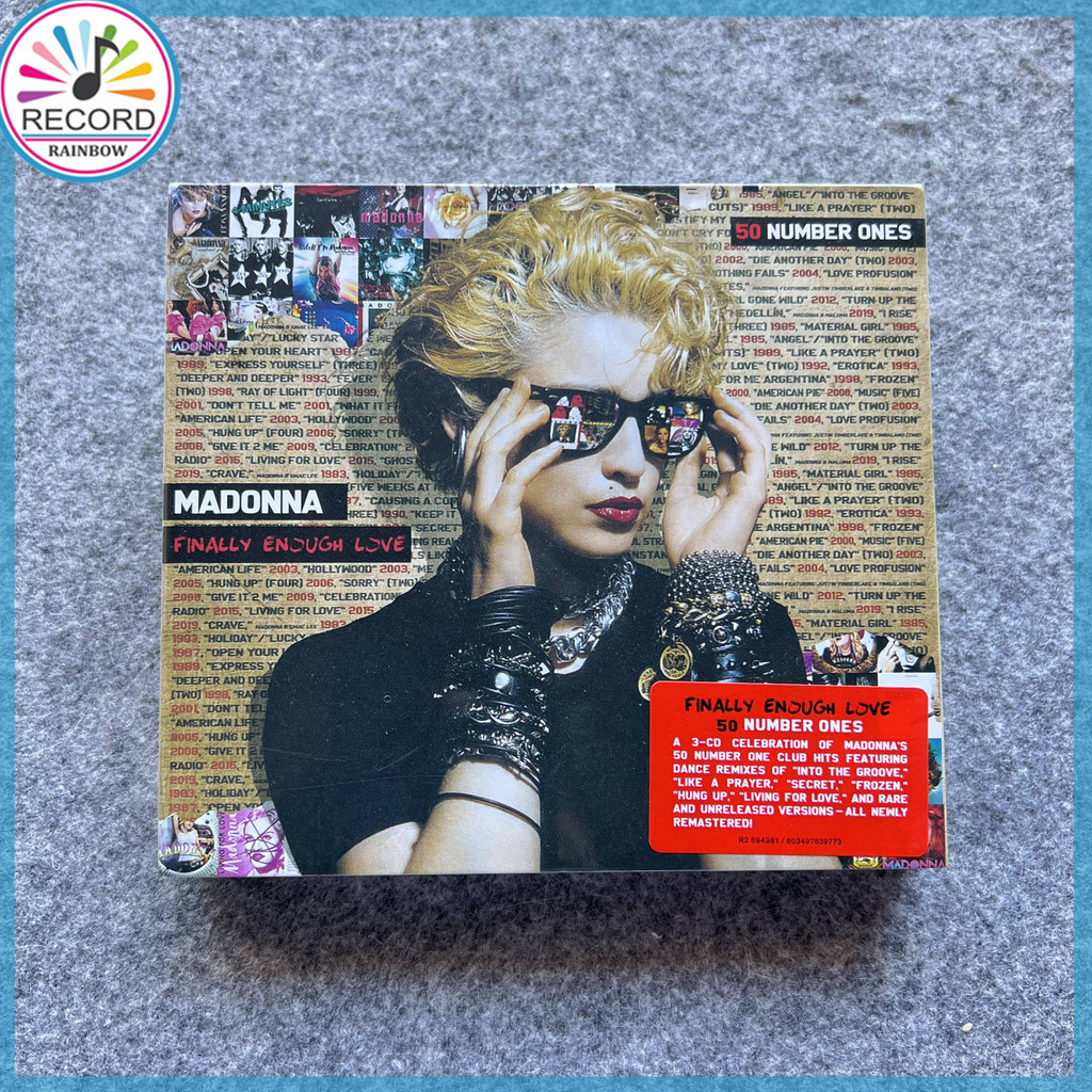 Madonna Finally Enough Love: 50 Number Ones Original 3CD Album [Sealed ...