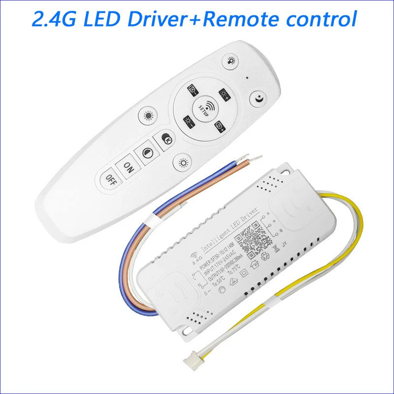 1Pair (20-40W)×2 (40-60W)×2 Dimmable intelligent LED driver chandelier ...