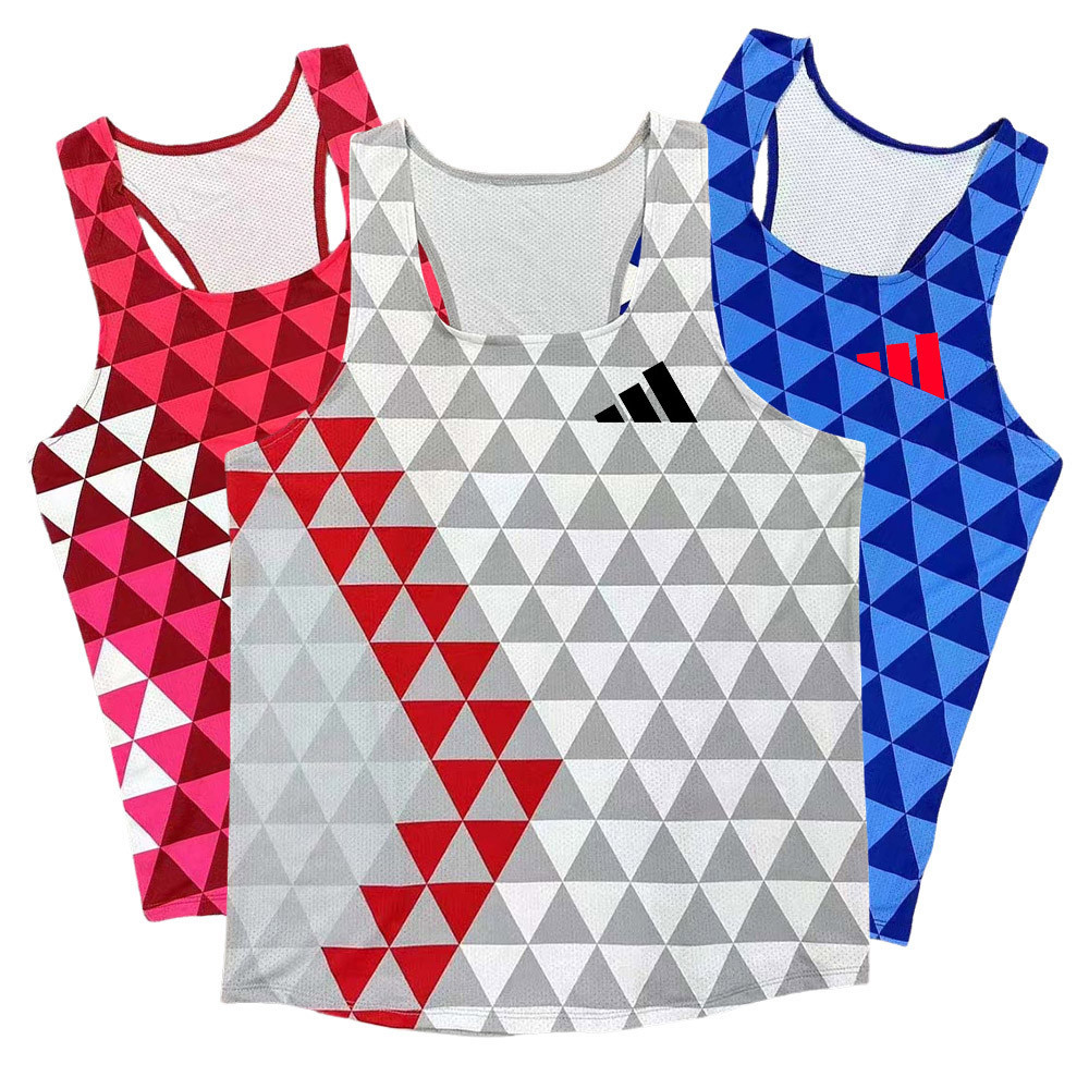 Men's Track and Field Competition Running Vest Quick-drying Vest ...