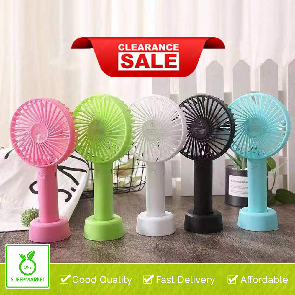 One Supermarket Clearance Sale Mini Rechargeable Portable Hand Fan ...