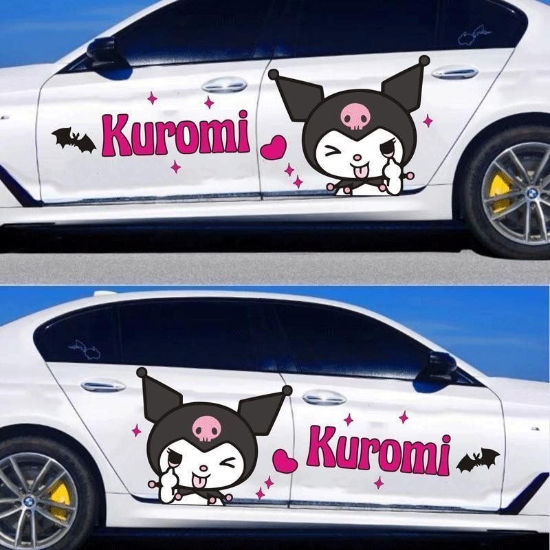 Kuromi Car Stickers Cute Cartoon Car Stickers KUROMI KUROMI Car Body ...