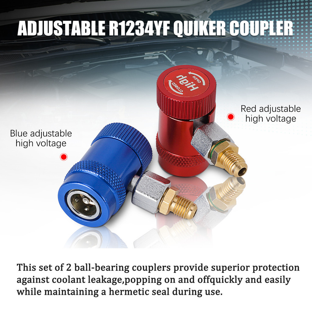 R1234yf Quick Connector Adapter Auto AC High/Low Side R1234yf Quick ...