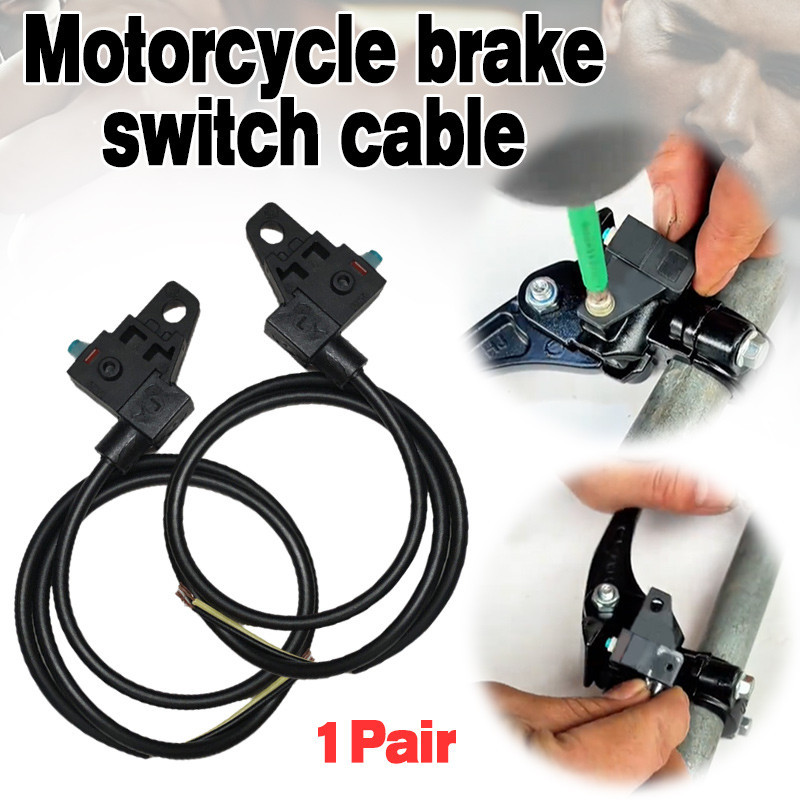 Motorcycle brake light switch waterproof Power off with line switch ...