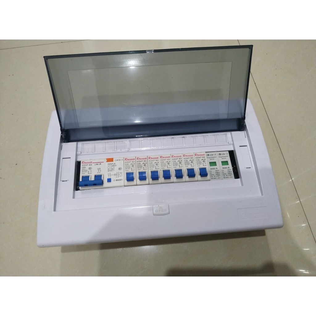 COD-10-circuit distribution box grounding lightning protection finished ...