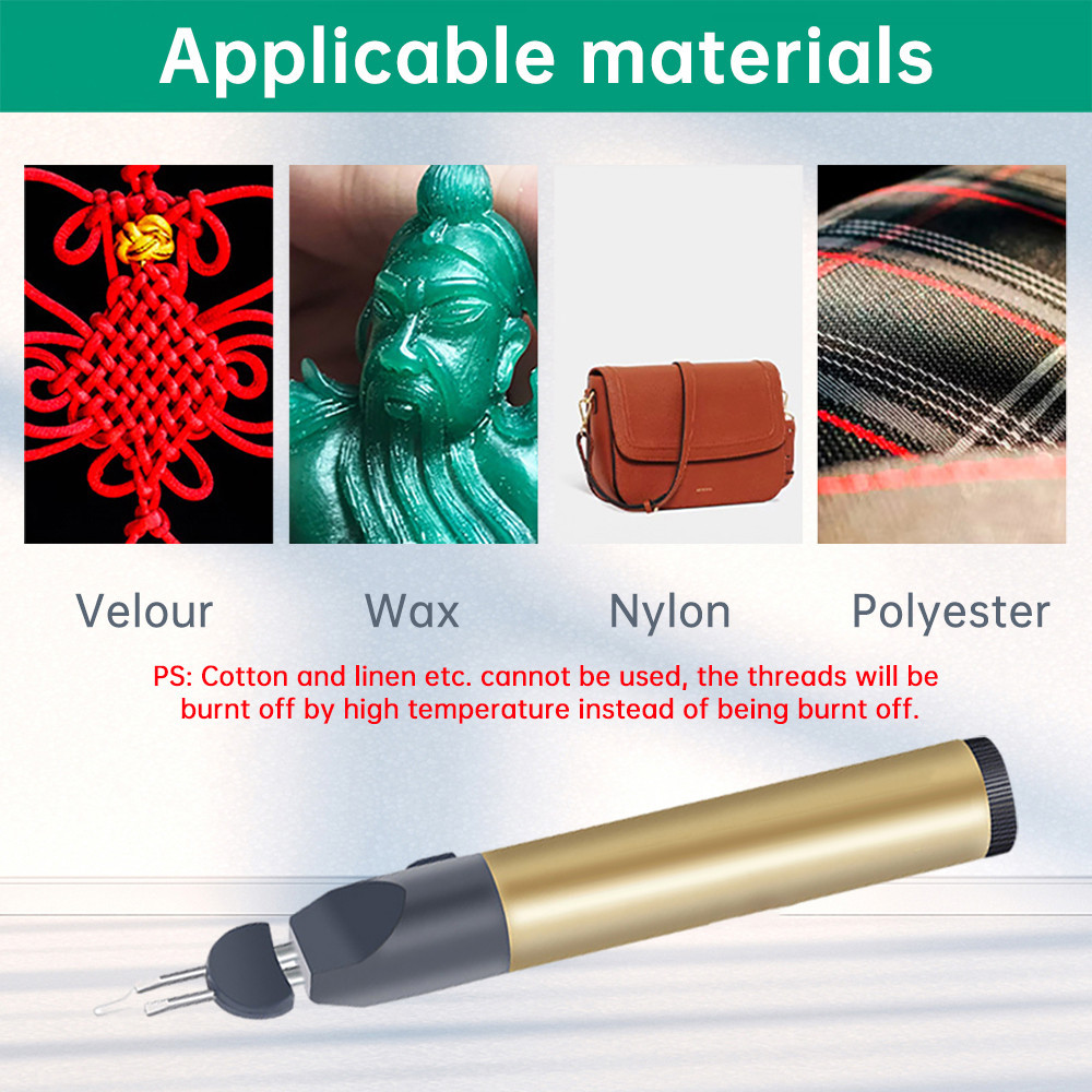 Pcbfun DIY Tool Hand Sewing Thread Welding Wax Tail Burning Pen Melting ...