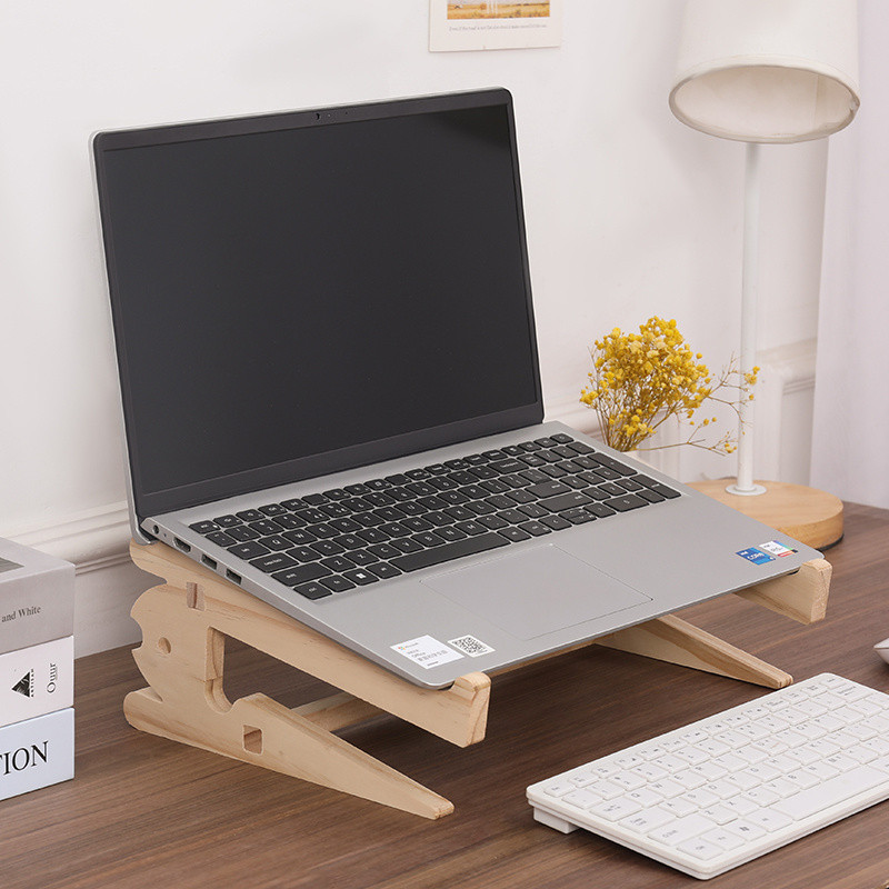 Laptop Stand Desktop Elevated Rack Hanging Cooler Pad Vertical Creative ...