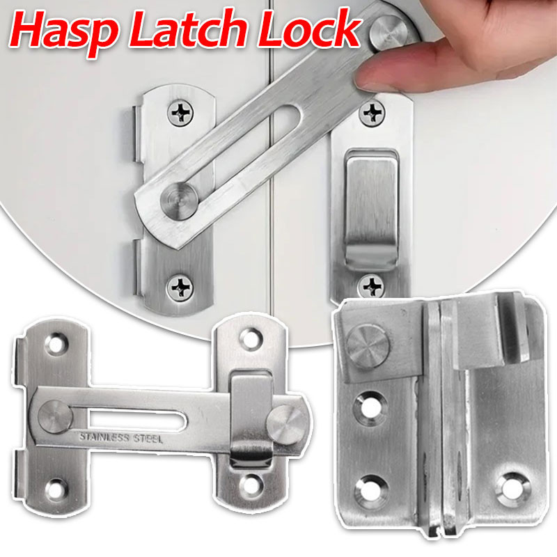 Stainless Steel Simple Door Lock / Home Security Sliding Cabinet ...