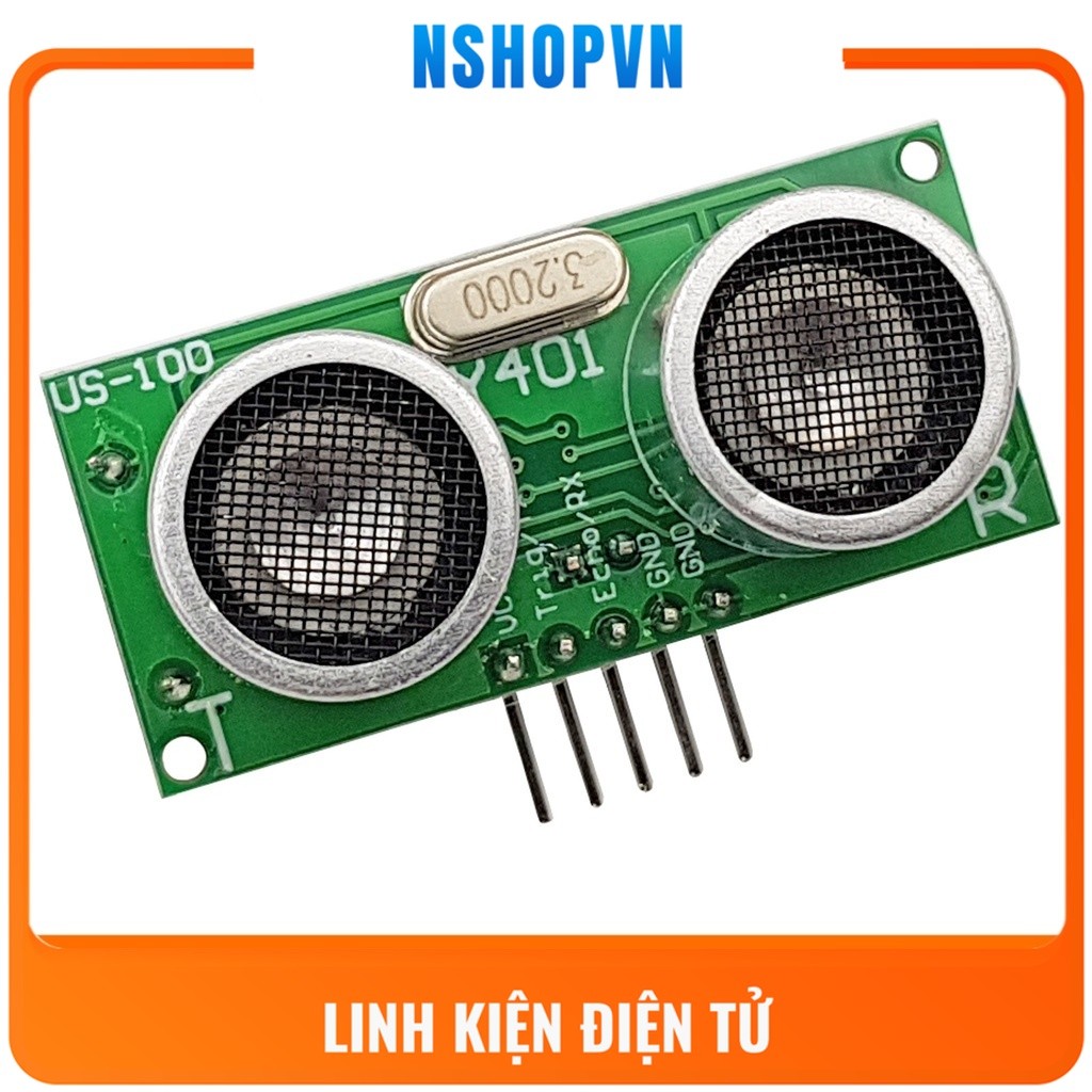 Ultrasonic sensor US-100 measures distance 2-450cm for use with arduino ...